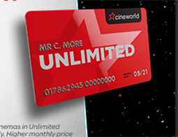 Join Cineworld Unlimited | Cineworld cinemas